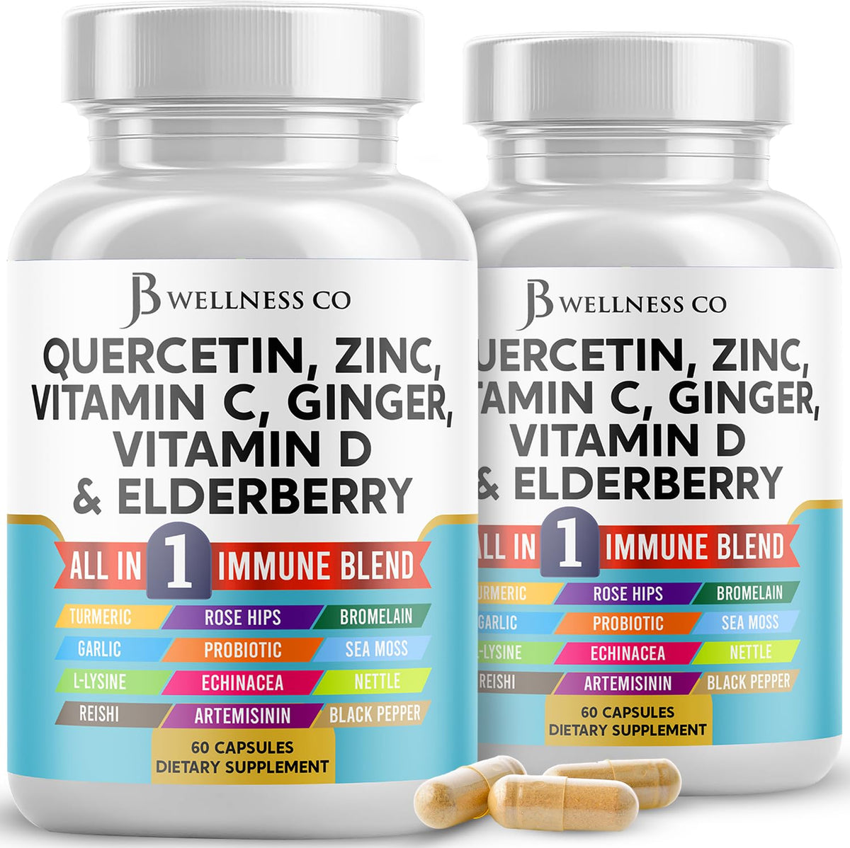 JB Wellness Co Quercetin capsules
