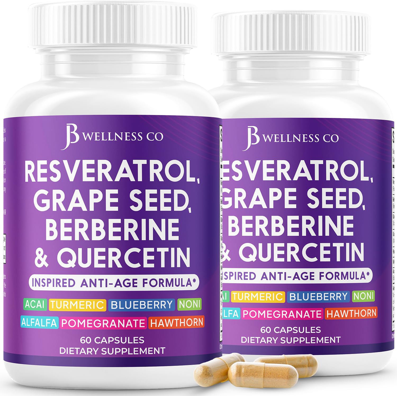 JB Wellness Resveratrol multivitamins