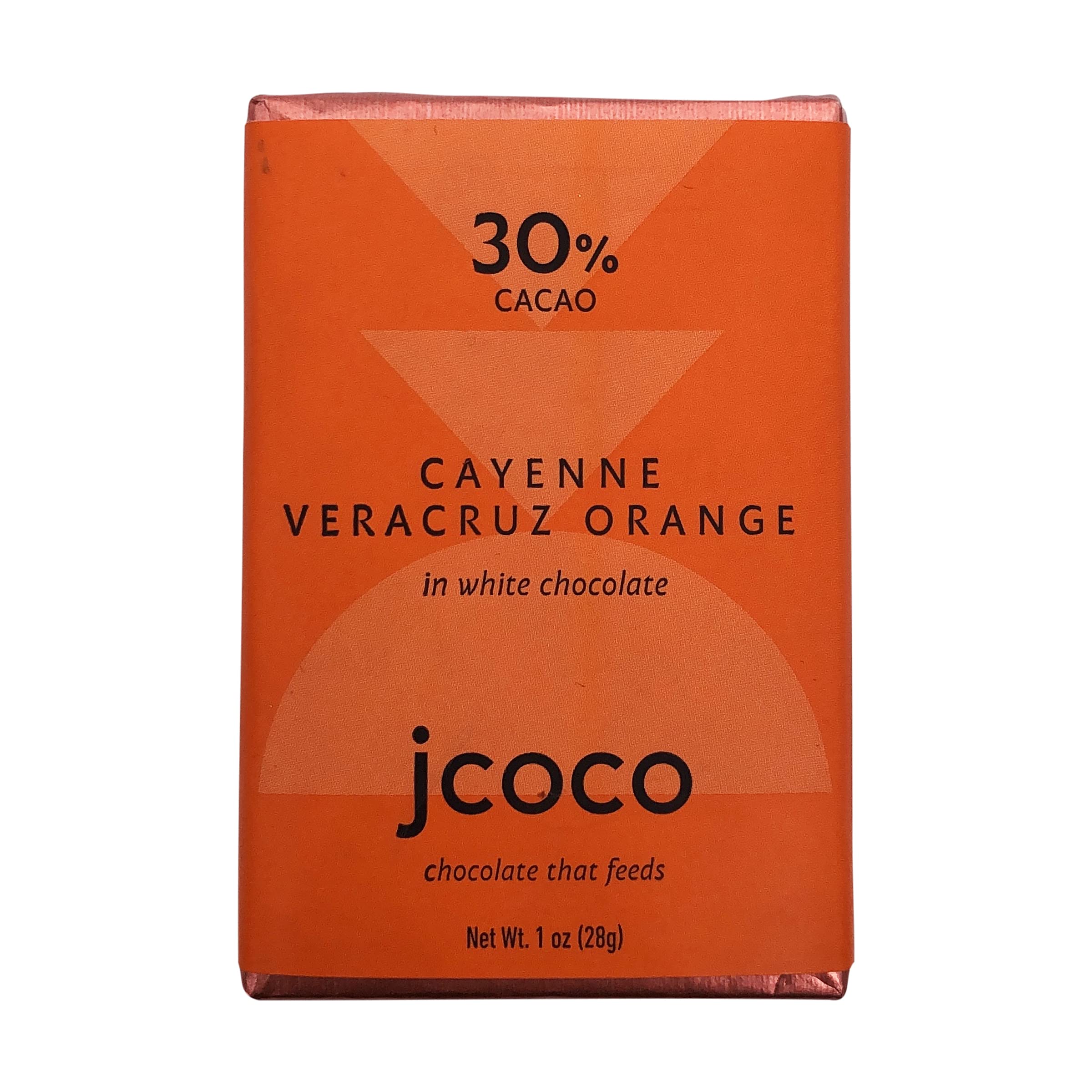 Jcoco cayenne chocolate bar