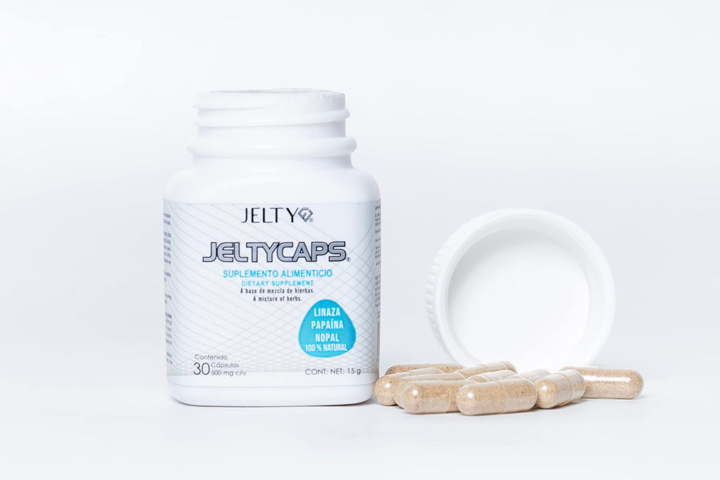 Jeltycaps dietary fibers for regularity