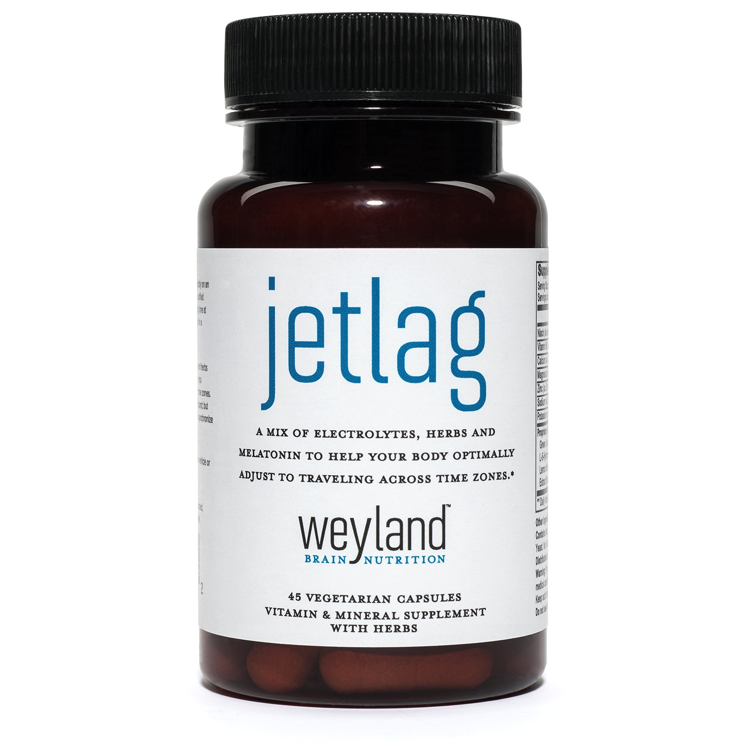jet lag recovery vegetarian capsules