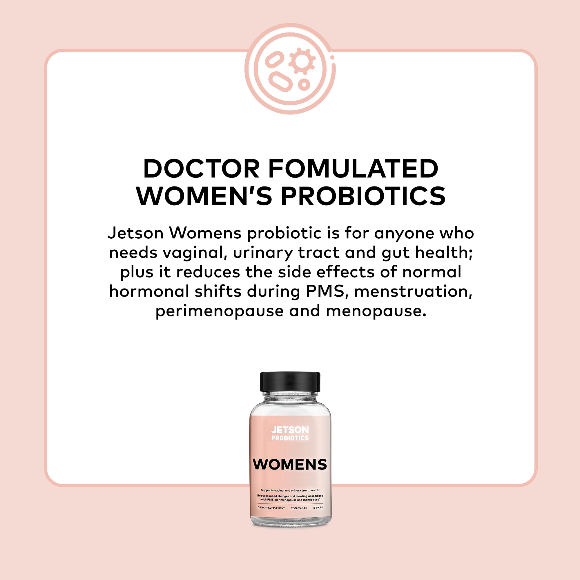 Jetson probiotics for hormonal balance