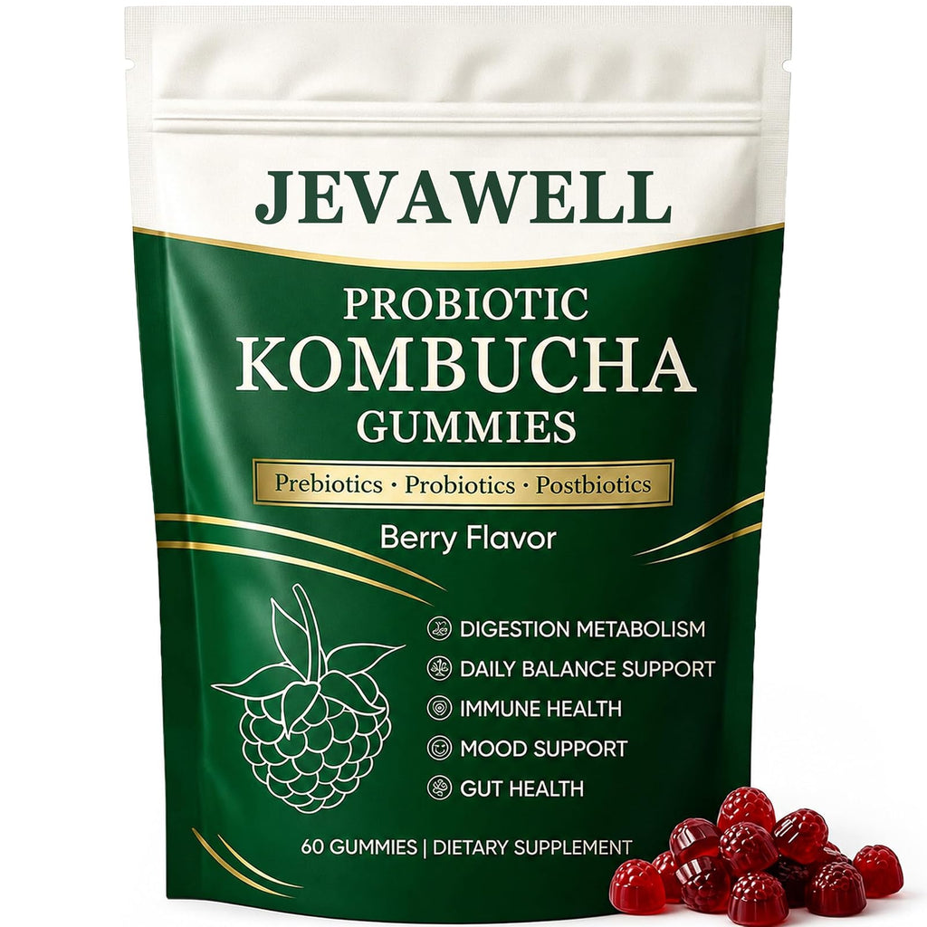 Jevawell kombucha gummies for gut health