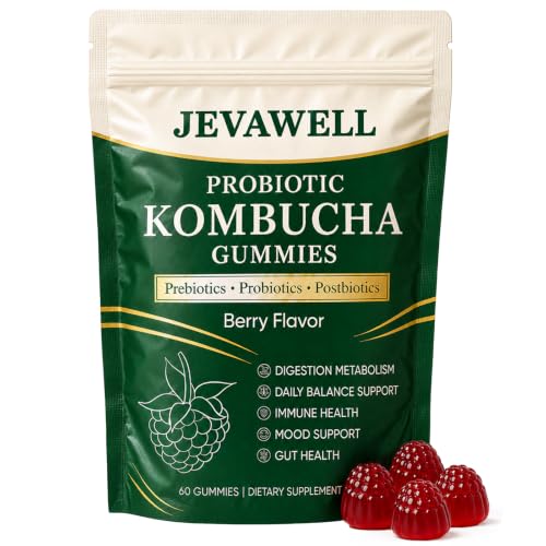 Jevawell kombucha gummies for gut health