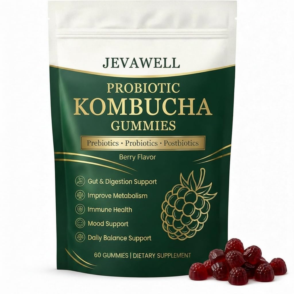 Jevawell probiotic kombucha gummies benefits