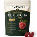JEVAWELL probiotic kombucha gummies for gut health