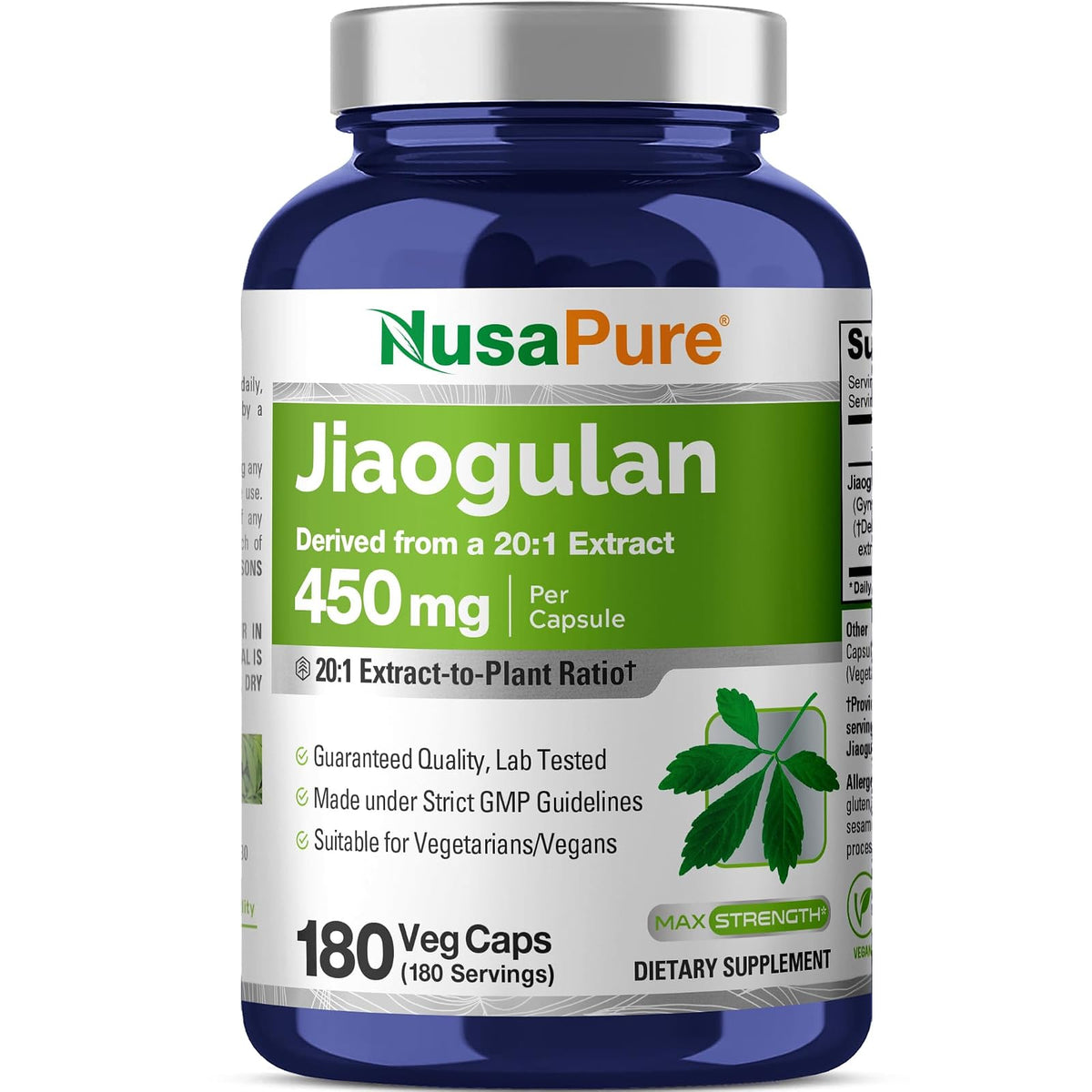 Jiaogulan multivitamins for daily health