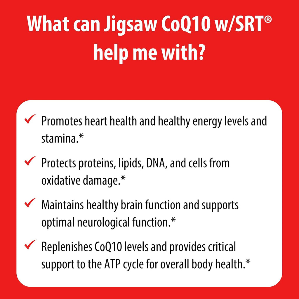 Jigsaw CoQ10 enhances exercise performance