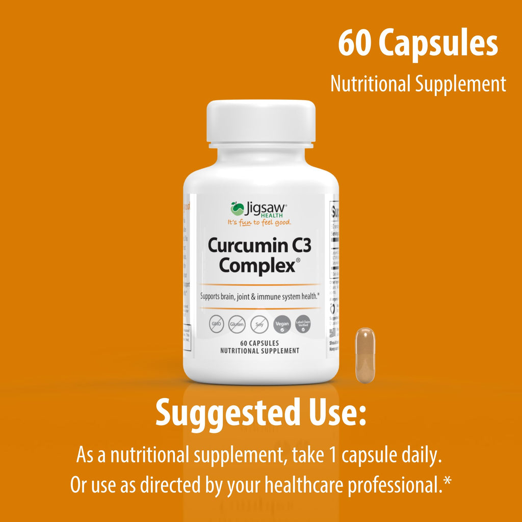 Jigsaw Health curcumin for stress relief