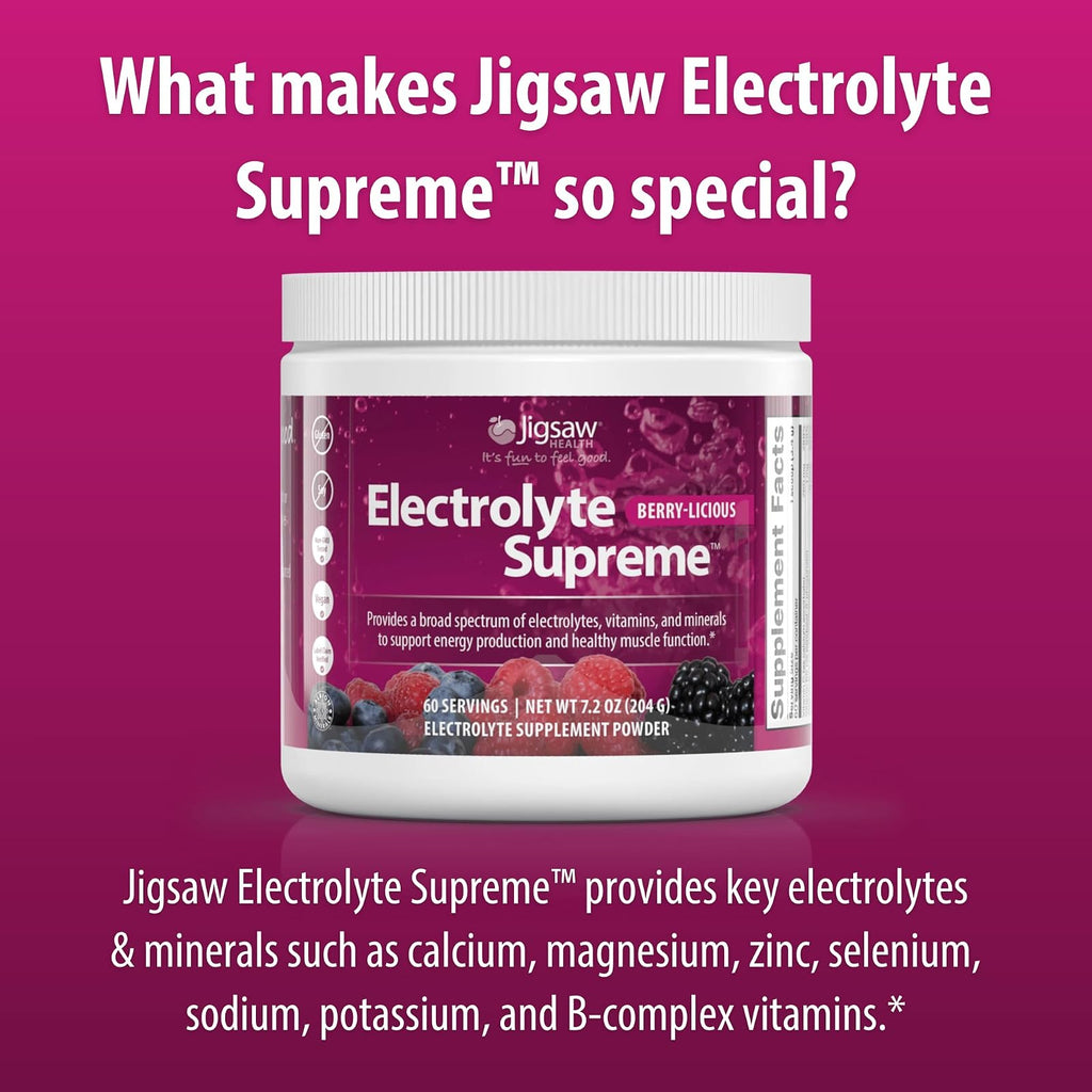 Jigsaw Health electrolyte mix for better endurance
