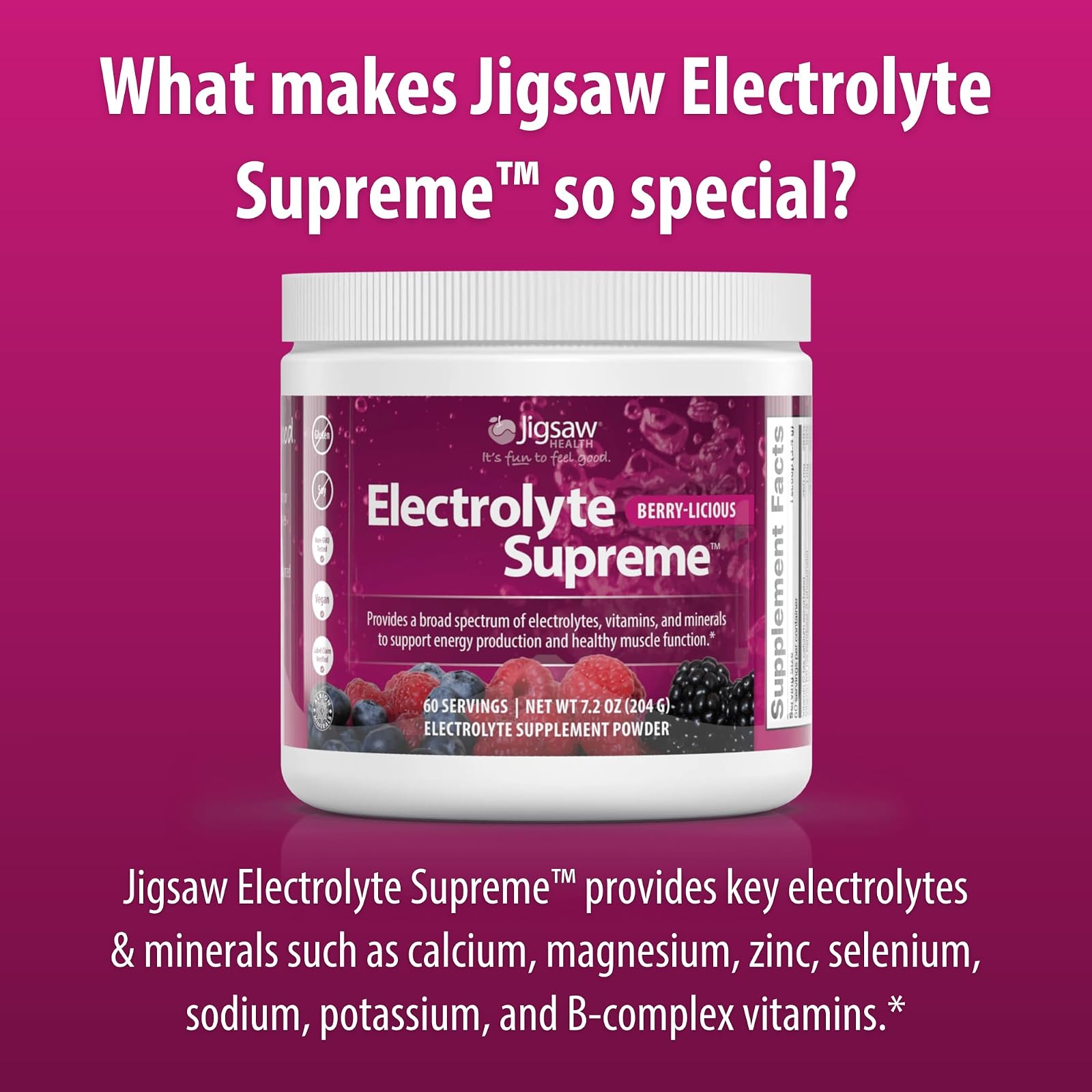 Jigsaw Health electrolyte mix for better endurance