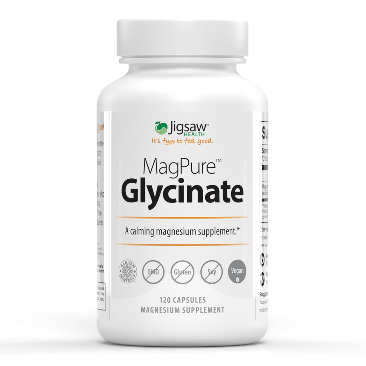 Jigsaw Health magnesium glycinate capsules