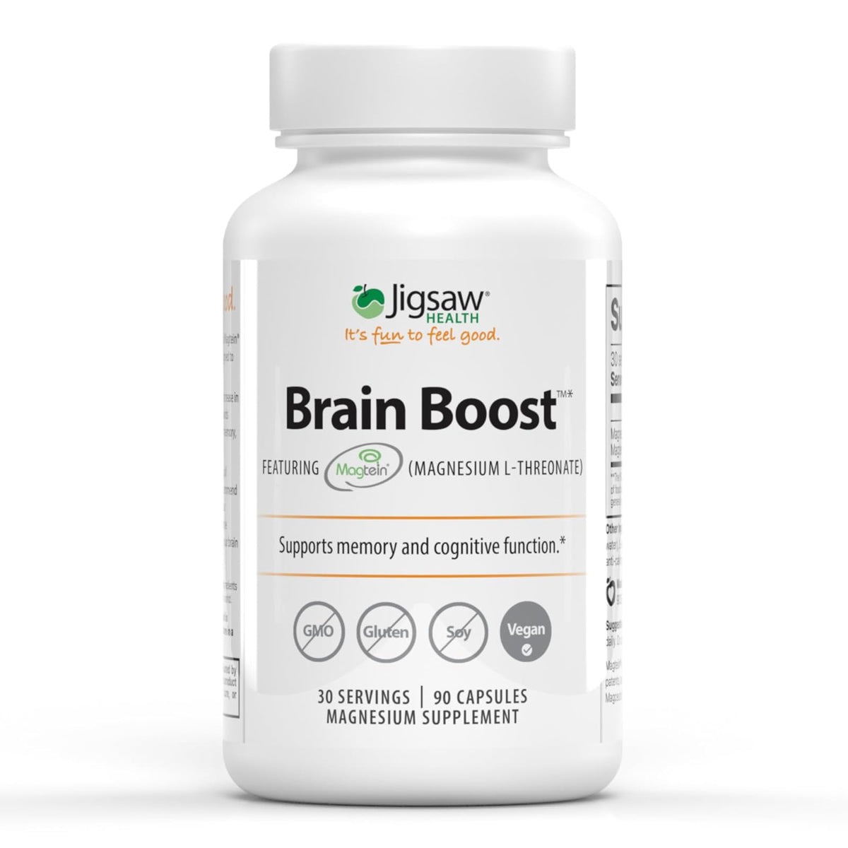 Jigsaw Health magnesium l-threonate capsules