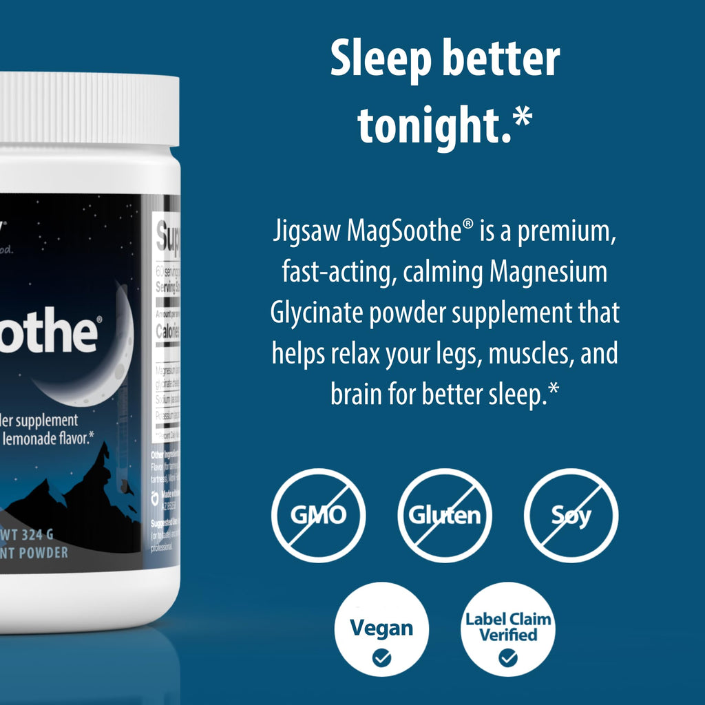 Jigsaw Health magnesium supplement benefits