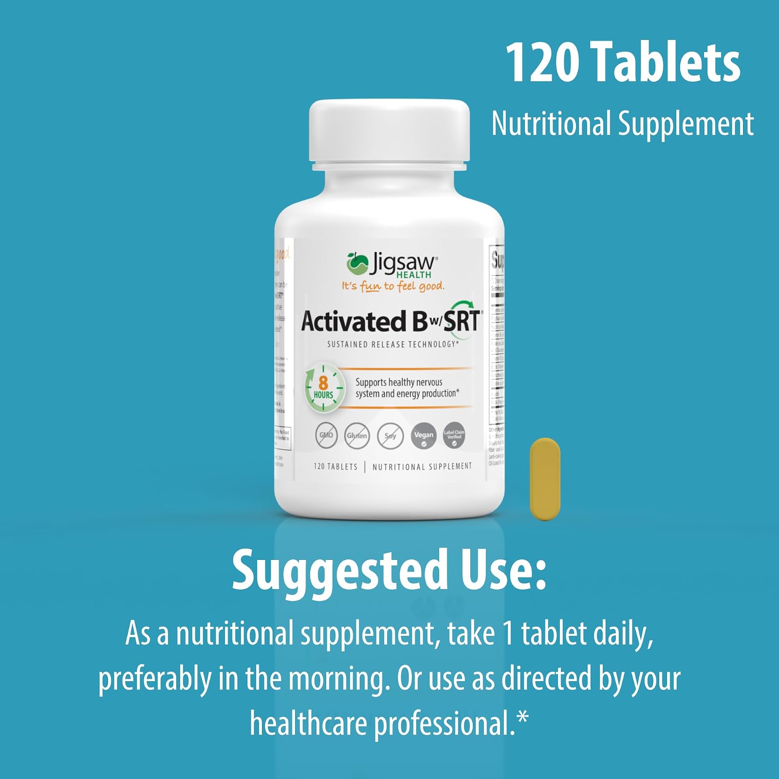 Jigsaw Health vitamin b complex for vitality