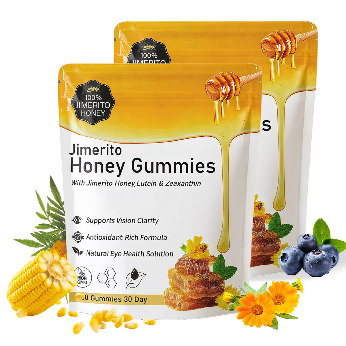 Jimerito lutein gummies for eye health