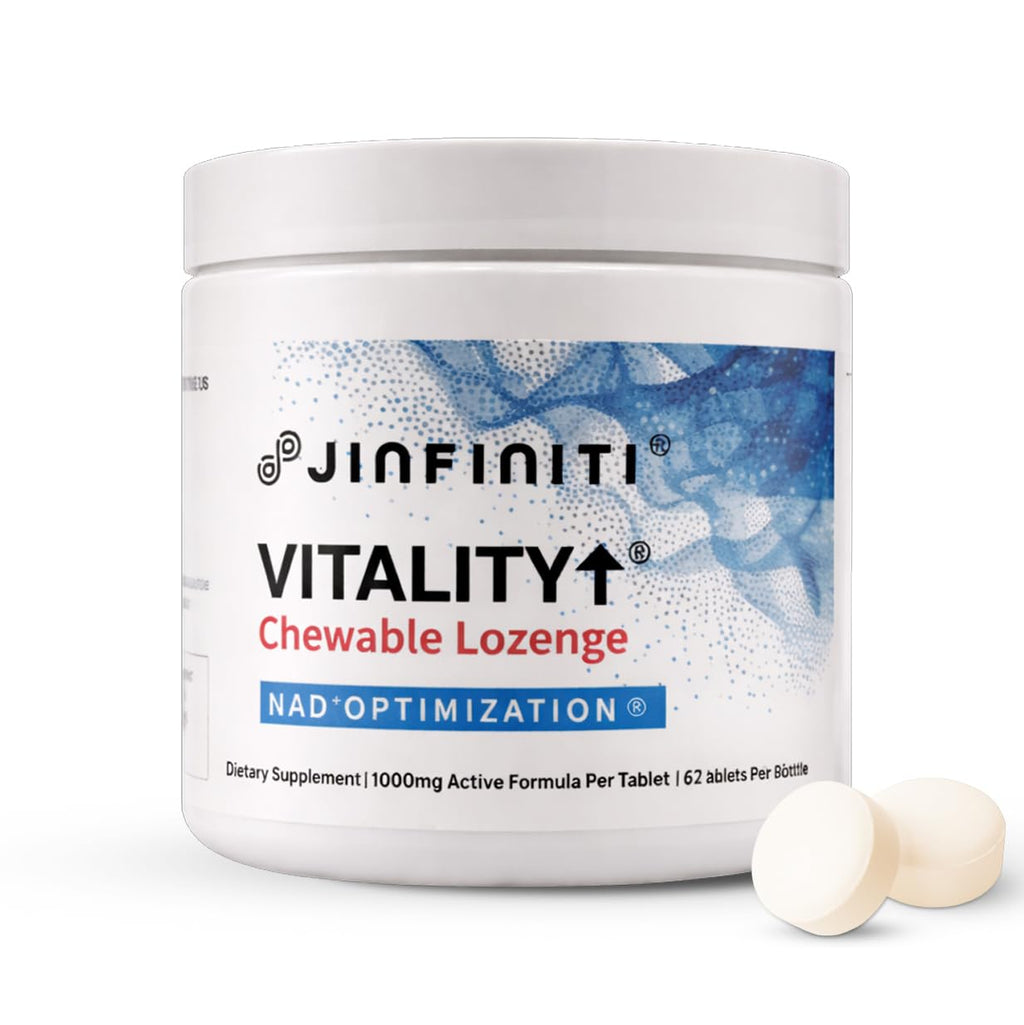 Jinfiniti NAD+ berry chewables for energy