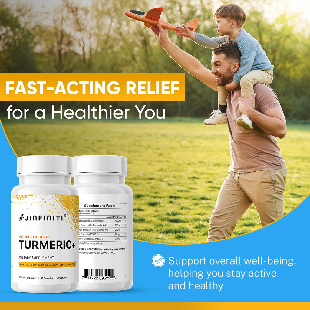 Jinfiniti turmeric for overall health