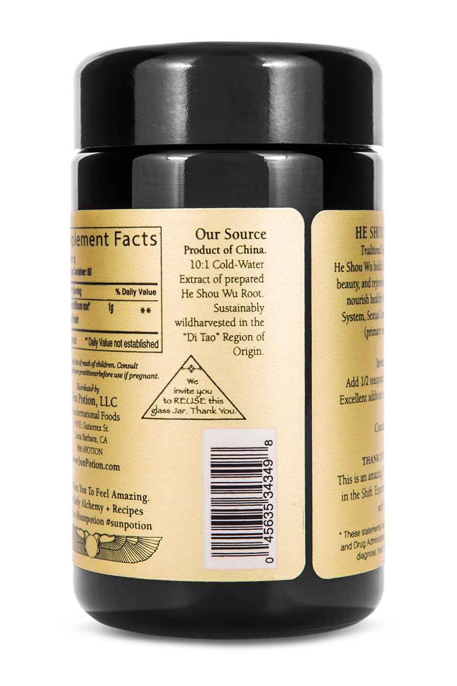 Jing herbal support for energy