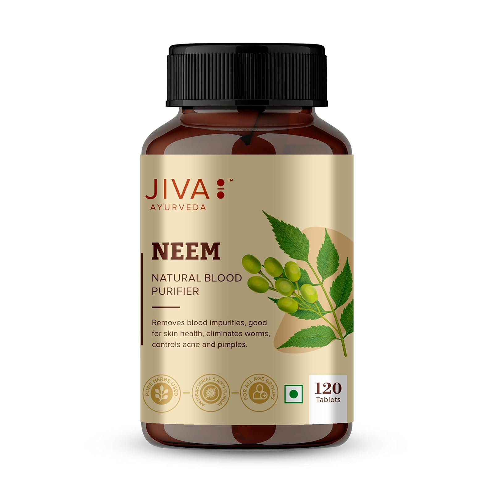 Jiva Ayurveda neem leaf tablets benefits
