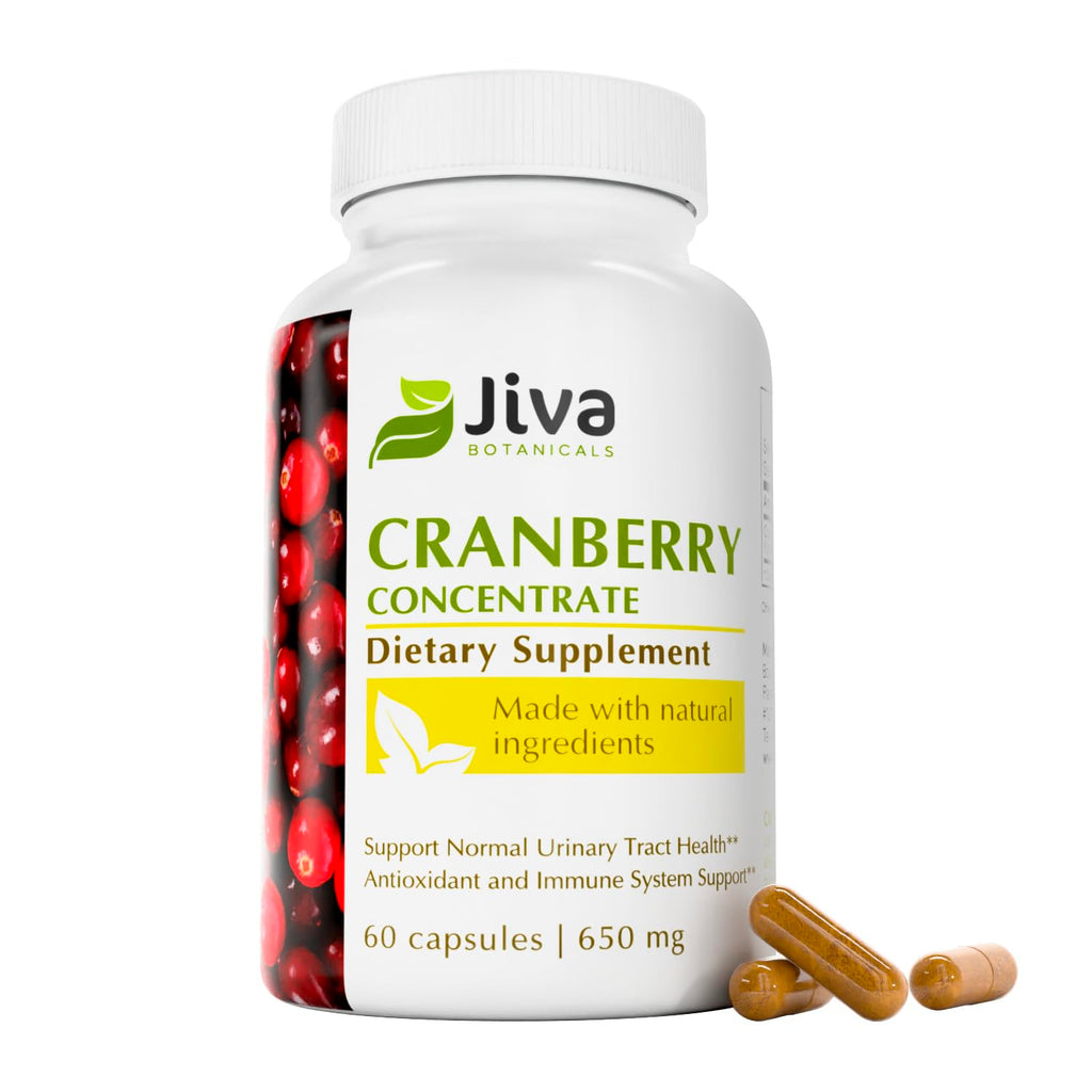 Jiva Botanicals Cranberry extract benefits