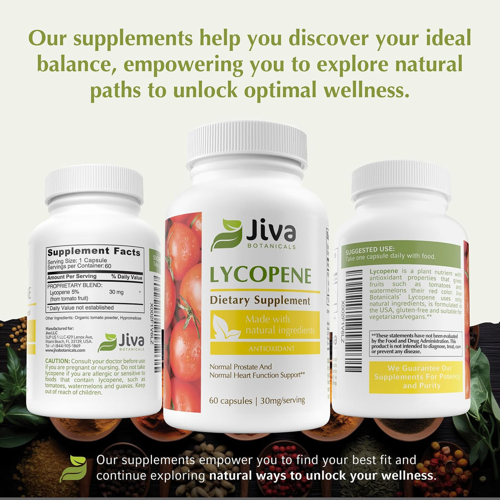 Jiva Botanicals Lycopene for immune support