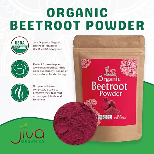Jiva Organics beet root powder benefits