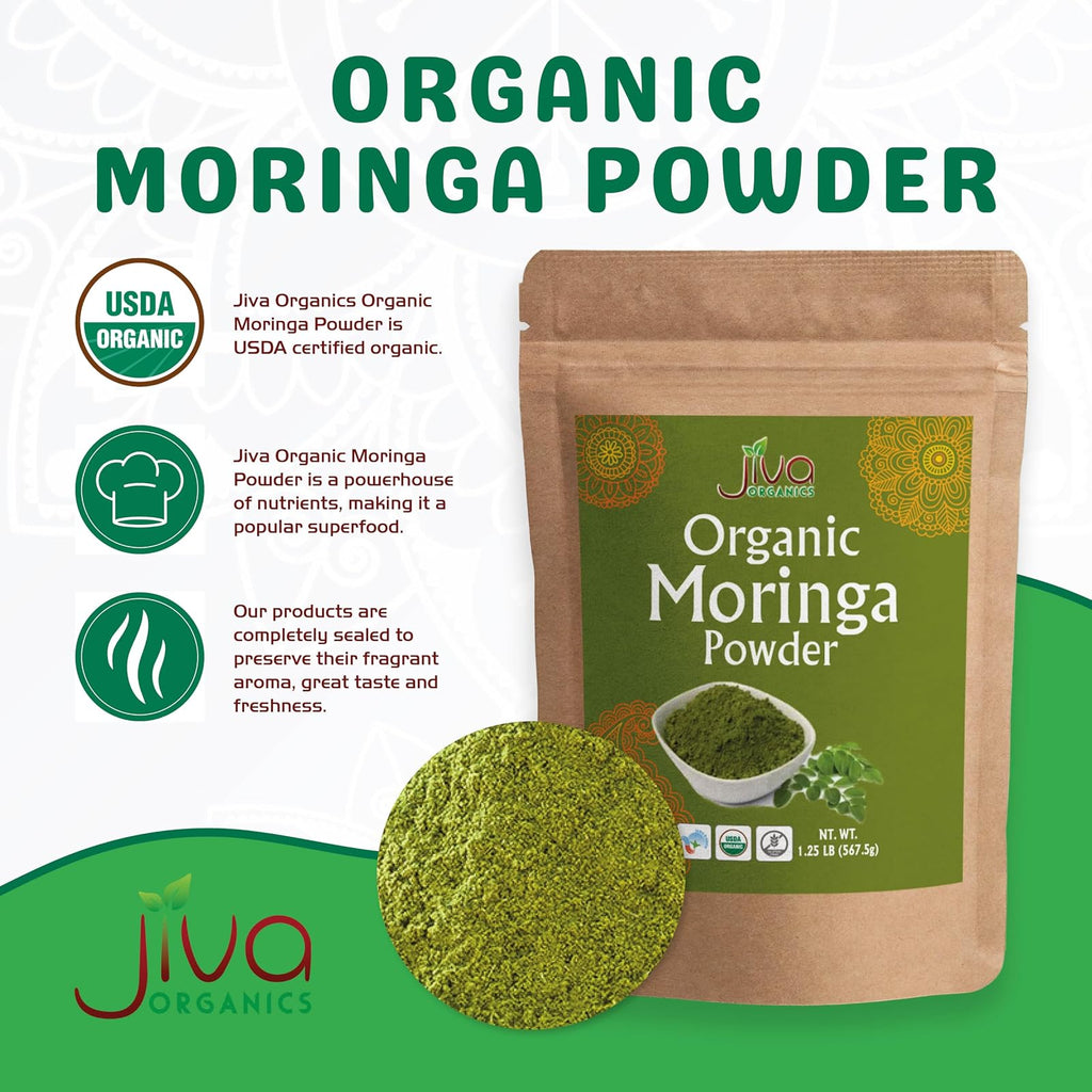 Jiva Organics moringa powder benefits