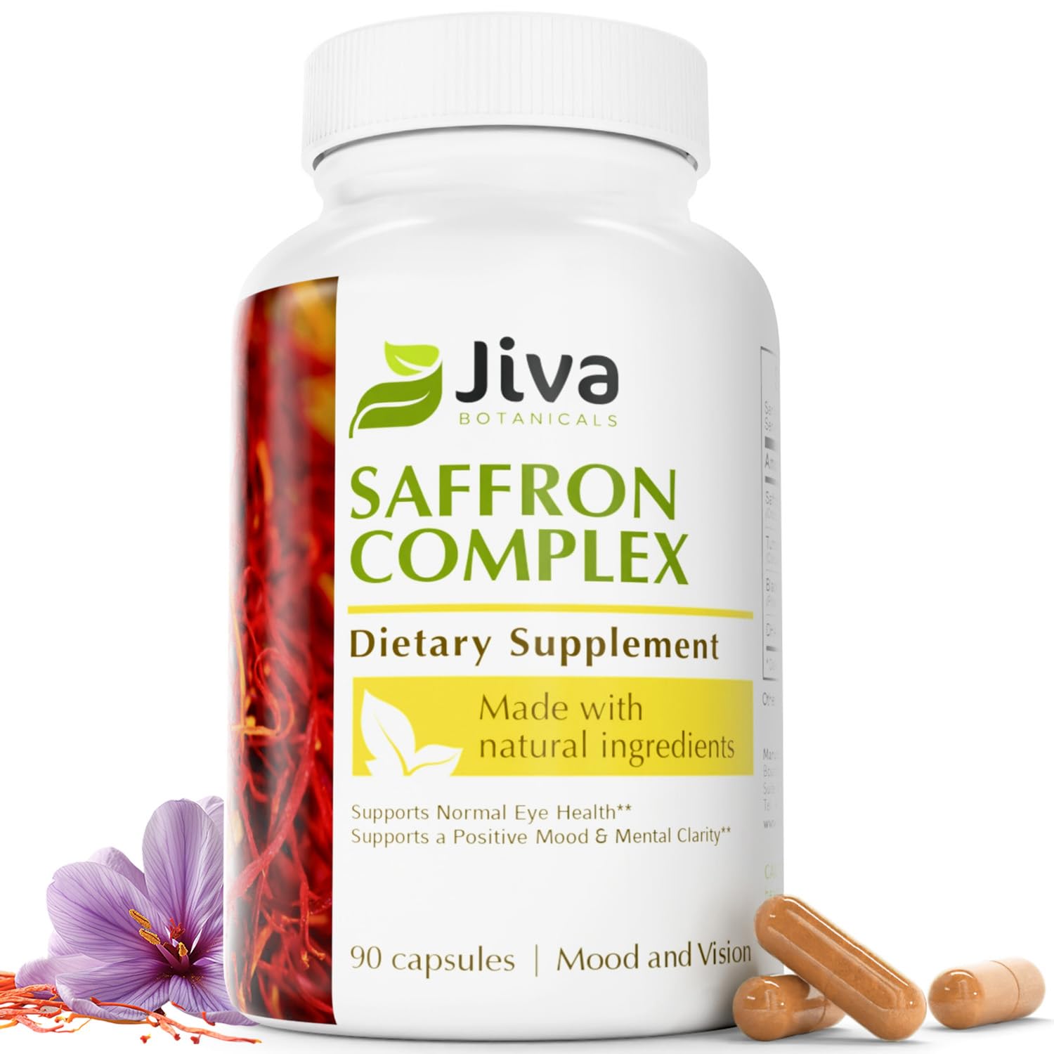 Jiva Saffron supplements for eye health