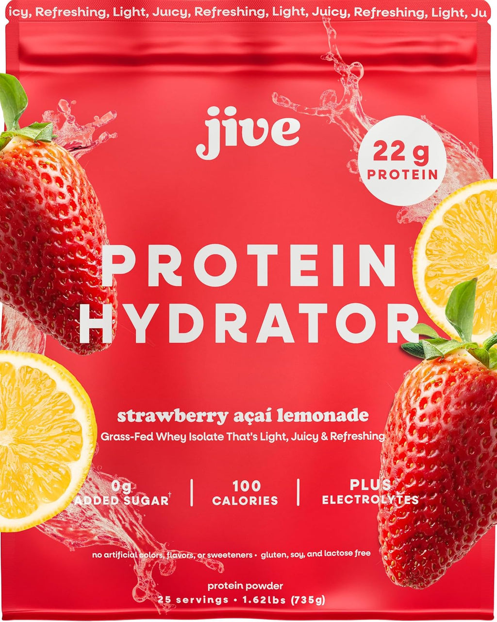 Jive whey protein isolate powder