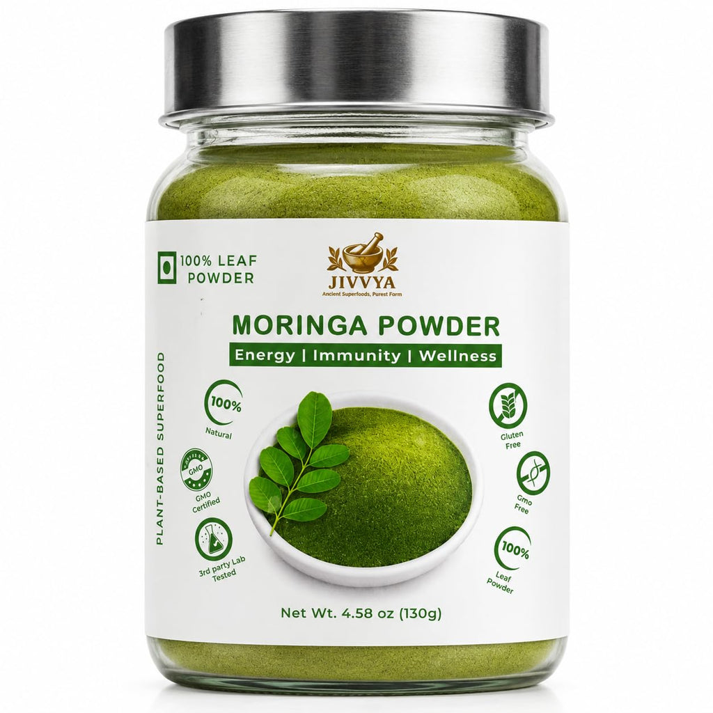 Jivvya Moringa leaf powder benefits