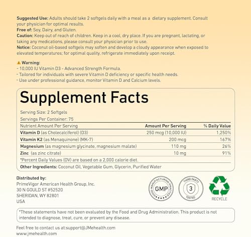 JME Vitamin D3 K2 benefits
