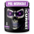 JNX pre-workout powder dark grape
