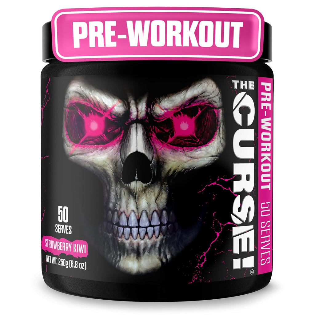 JNX pre-workout powder strawberry kiwi