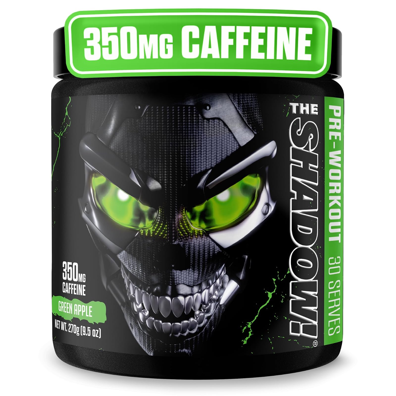 JNX SPORTS pre-workout green apple flavor
