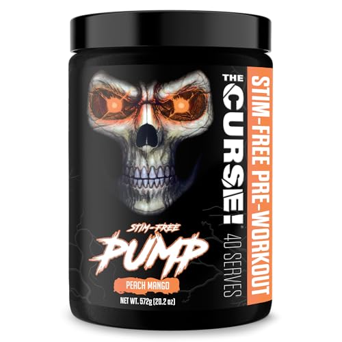 JNX SPORTS pre-workout powder peach mango