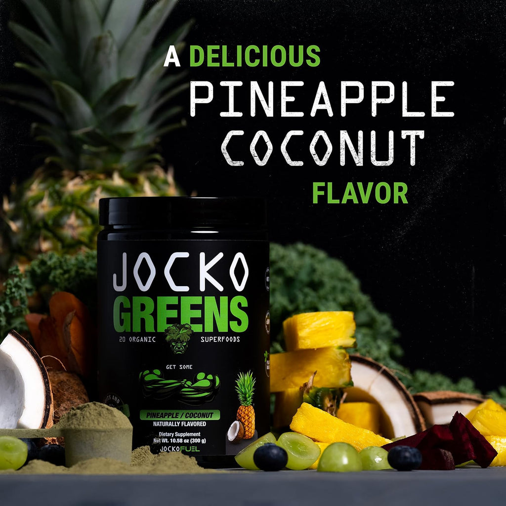Jocko Fuel greens and creatine combo