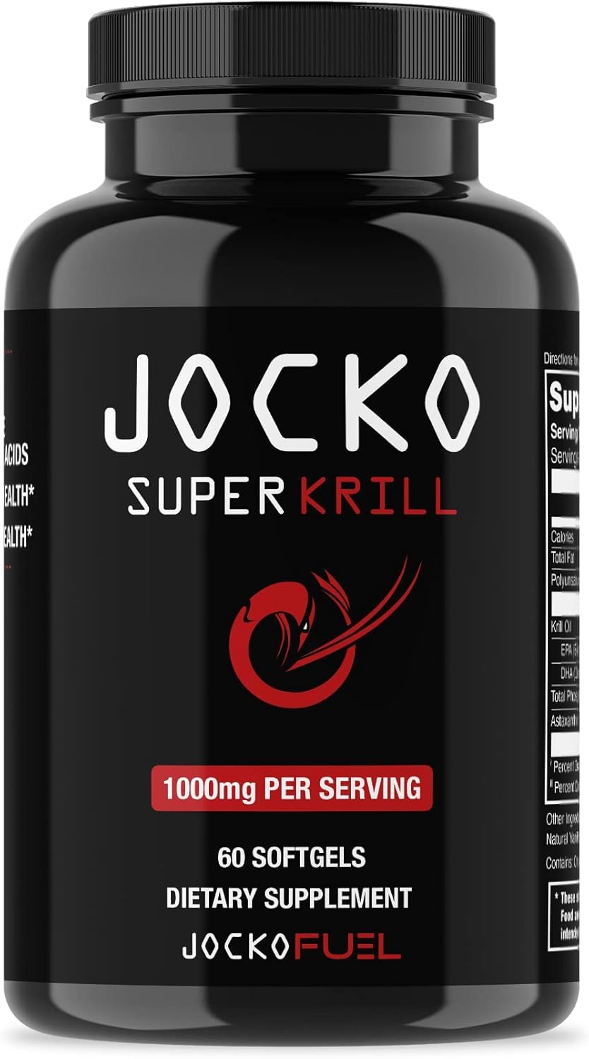 Jocko Fuel krill oil benefits