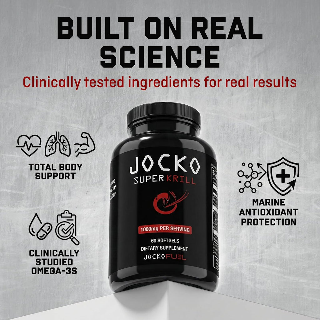 Jocko Fuel krill oil softgels