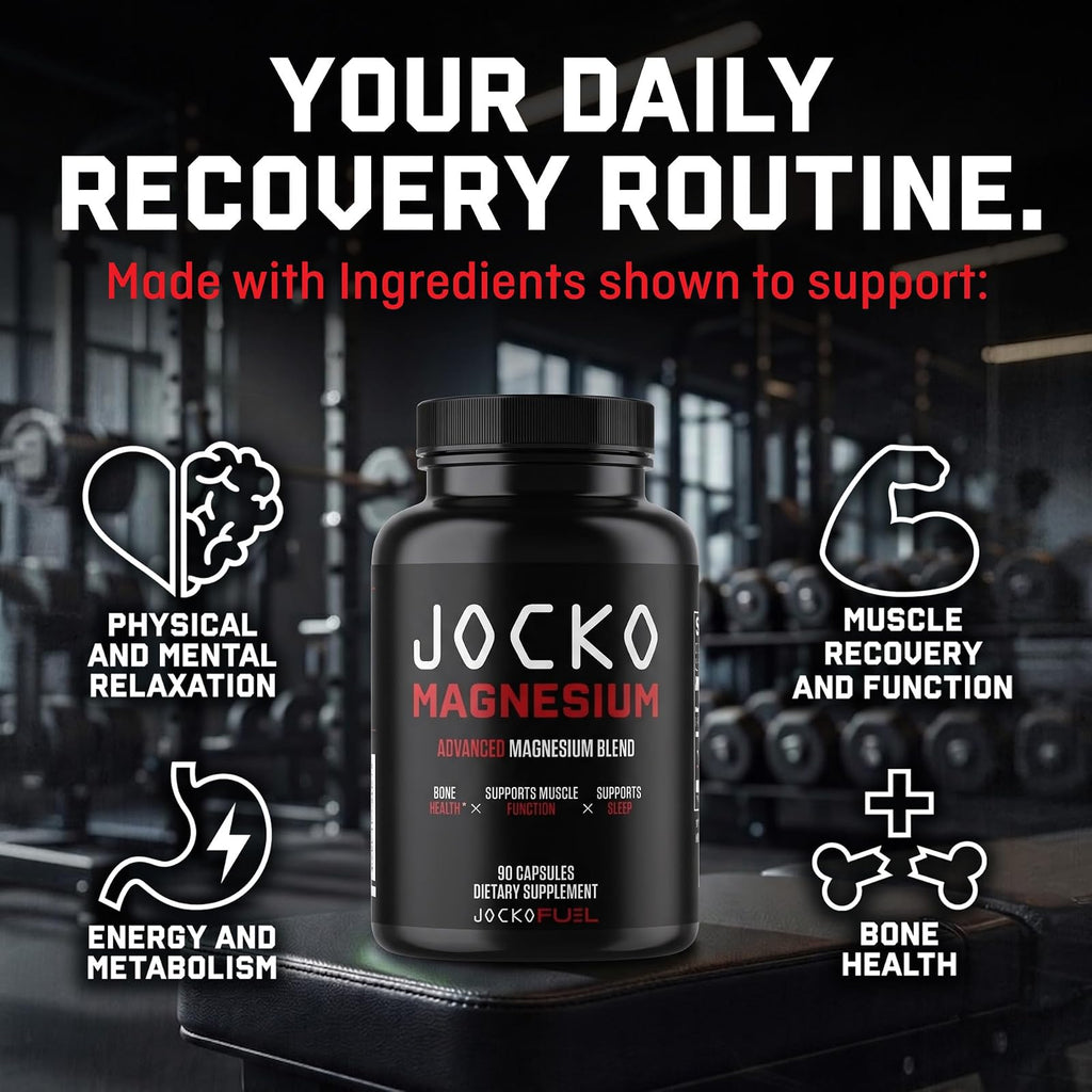 Jocko Fuel magnesium for stress relief