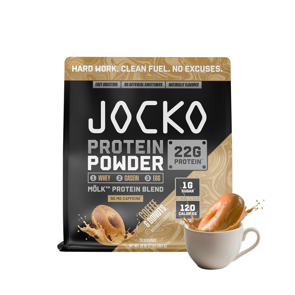 Jocko Fuel whey protein coffee flavour