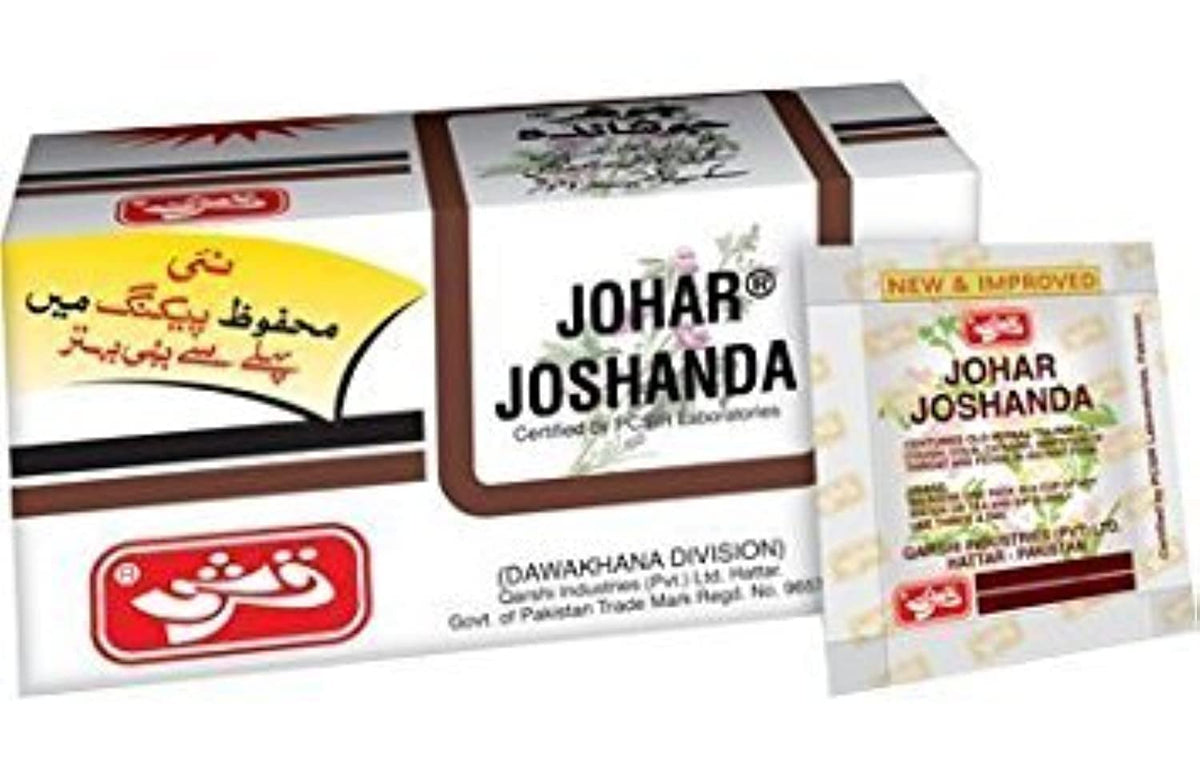 Johar Joshanda herbal detox tea bags