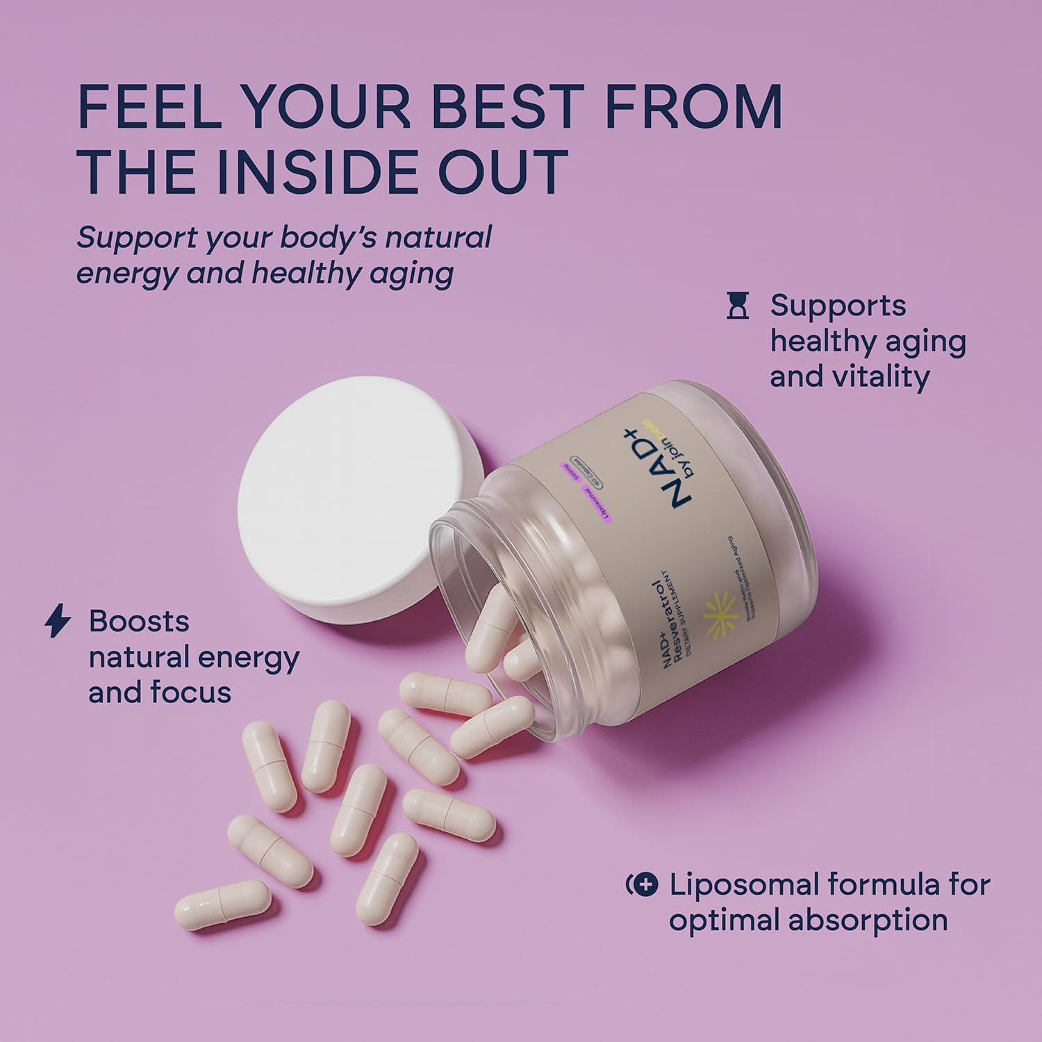 JoinBelle liposomal blend for vitality