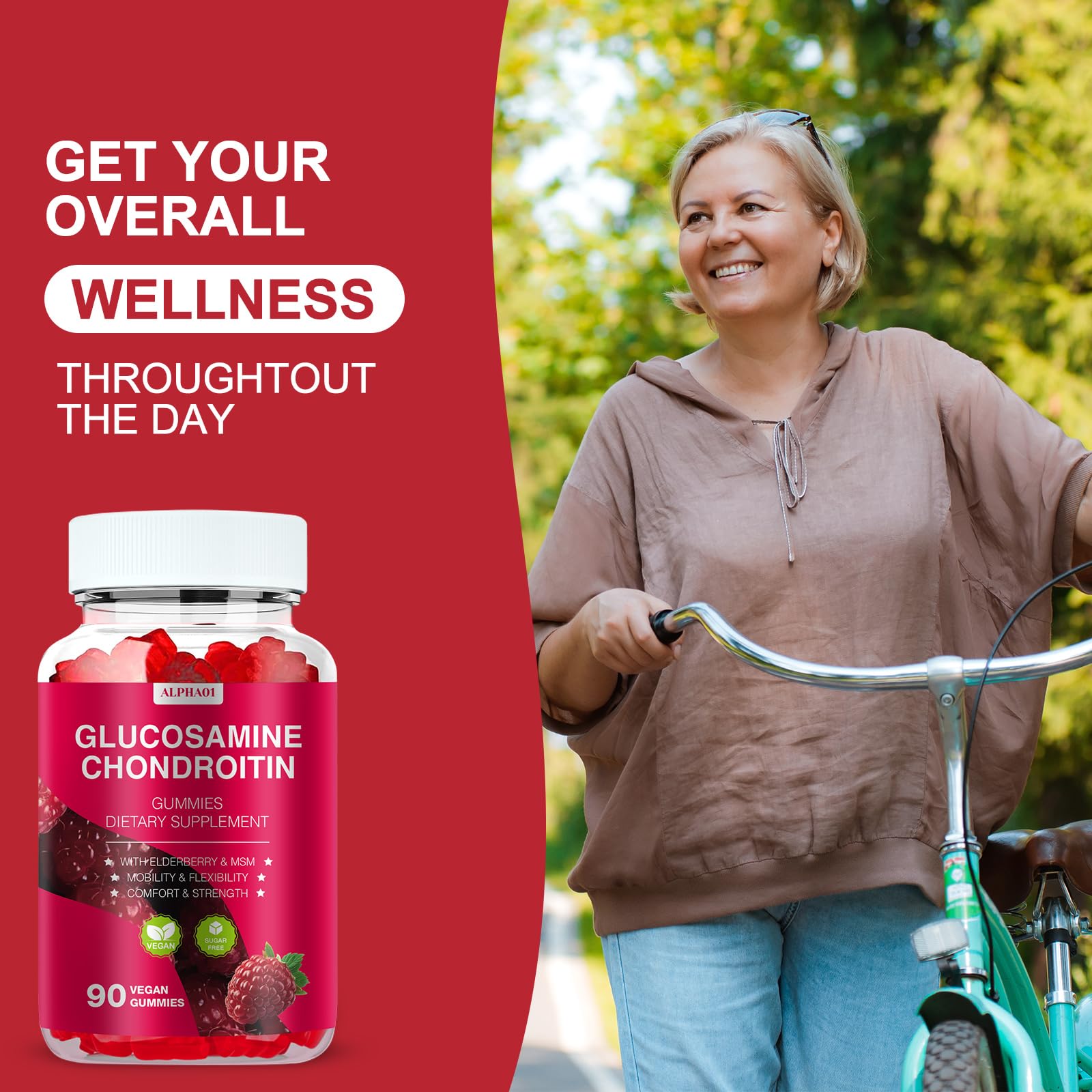 joint flexibility support with glucosamine chondroitin
