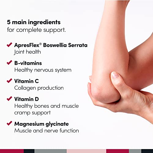 joint flexibility with blended vitamin & mineral supplements