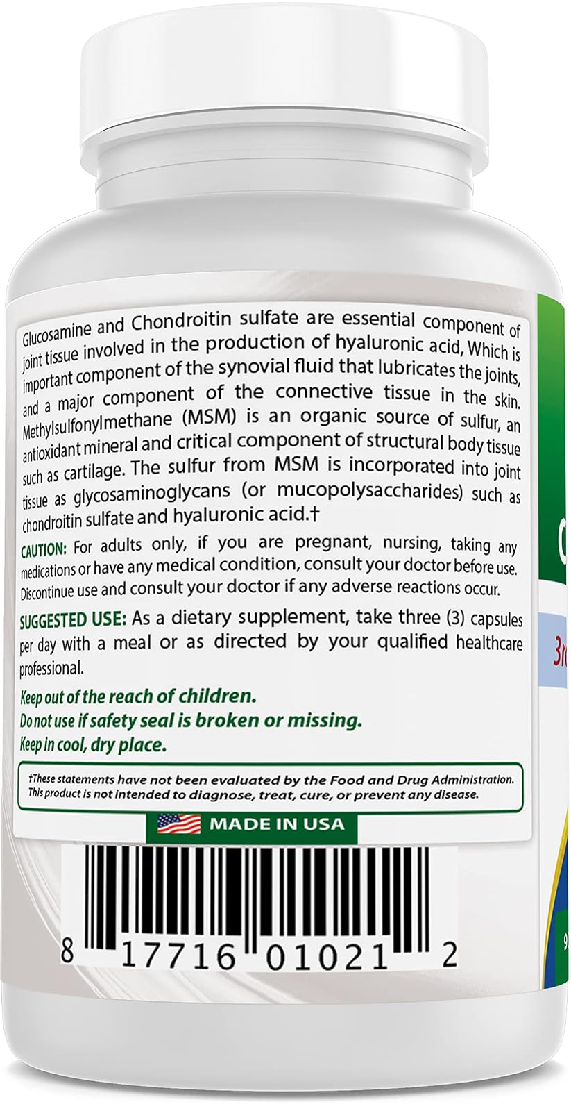 Joint flexibility with glucosamine