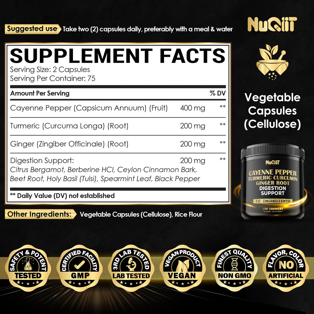 joint health cayenne pepper capsules