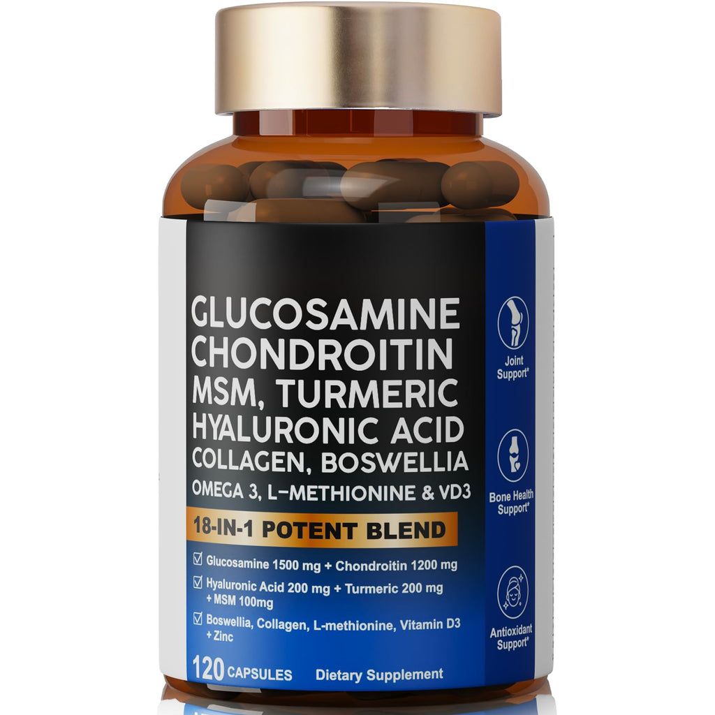 Joint health glucosamine capsules for mobility
