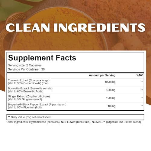 Joint health supplement with boswellia