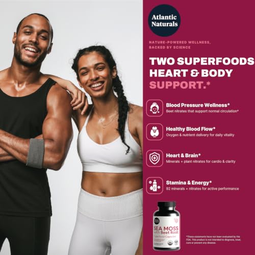 joint health support with Atlantic Naturals sea moss